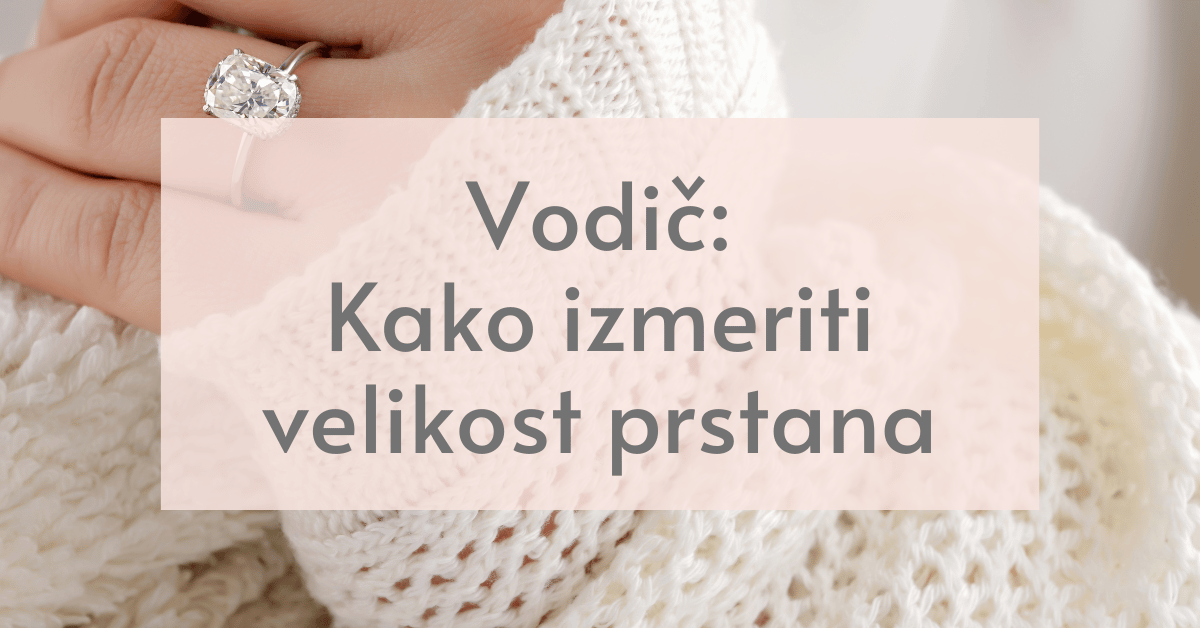 Kako izmeriti velikost prstana? | Amelie.si